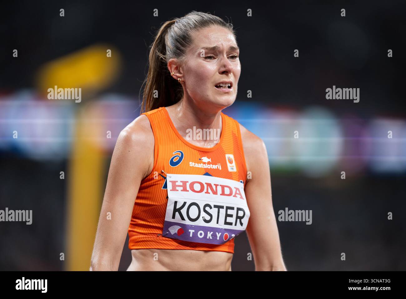 Maureen Koster of the Netherlands during the Women's 5000m Final during ...