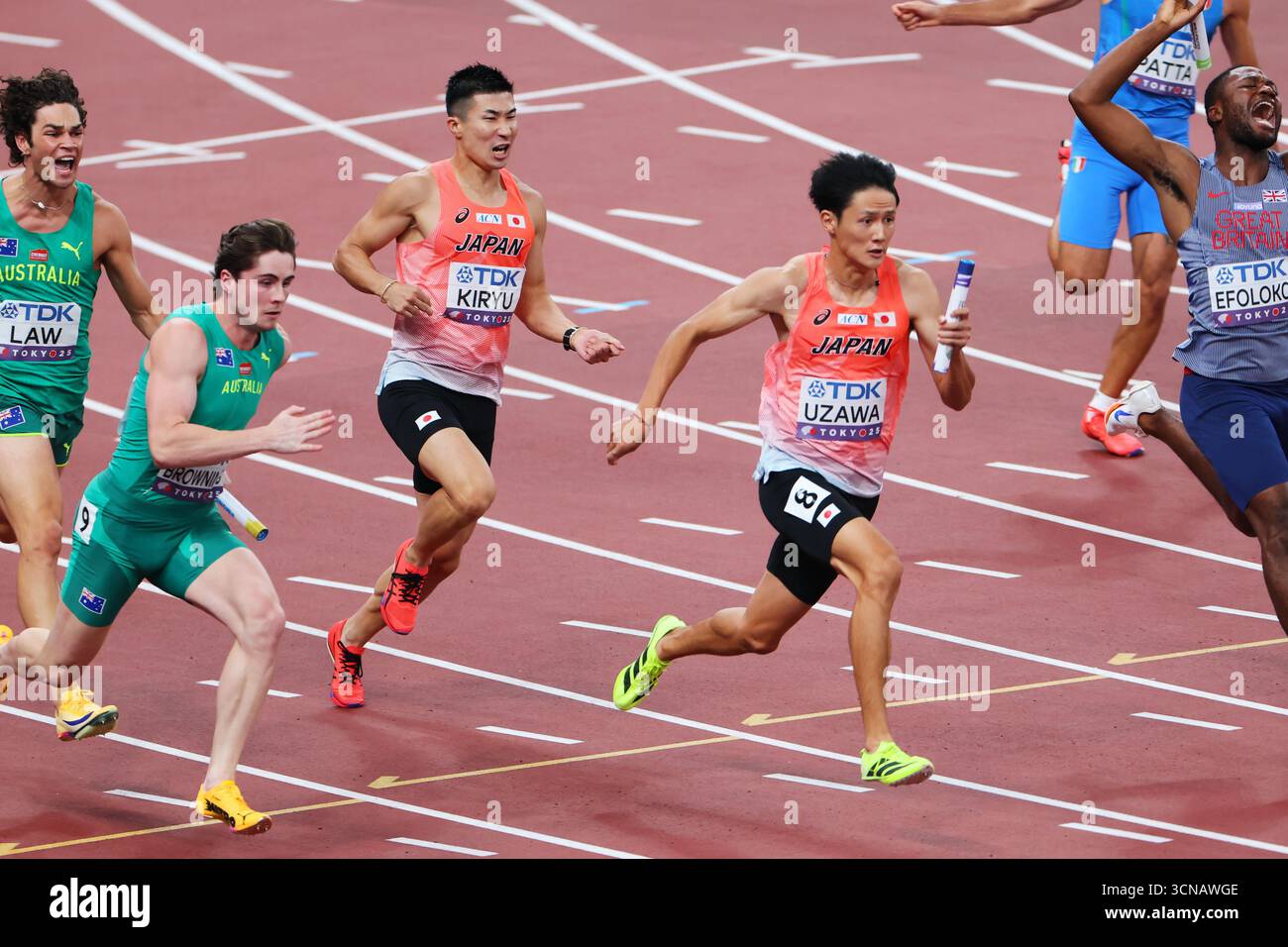 Yoshihide Kiryu, Towa Uzawa (JPN), SEPTEMBER 20, 2025 - Athletics ...