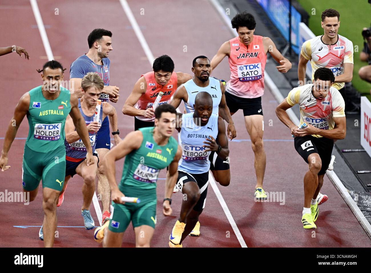 (L-R)Takuho Yoshizu (JPN), Fuga Sato (JPN), SEPTEMBER 20, 2025 - Athletics : World Athletics ...