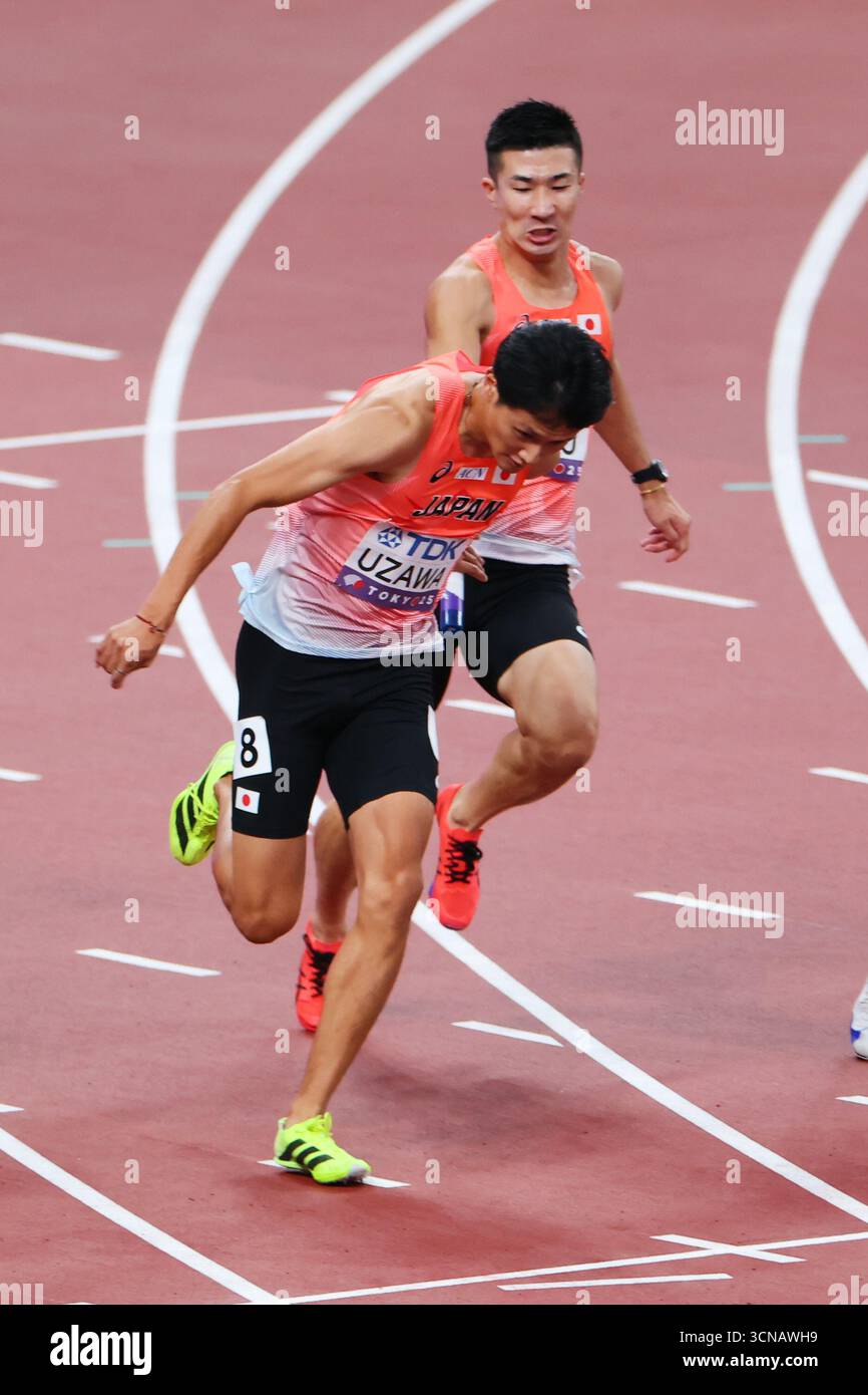 Yoshihide Kiryu, Towa Uzawa (JPN), SEPTEMBER 20, 2025 - Athletics : World Athletics ...