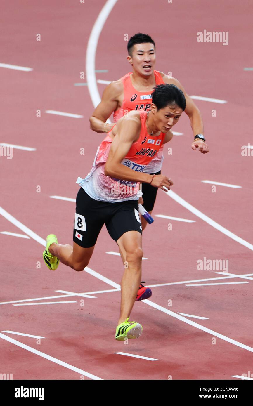 Yoshihide Kiryu, Towa Uzawa (JPN), SEPTEMBER 20, 2025 - Athletics ...