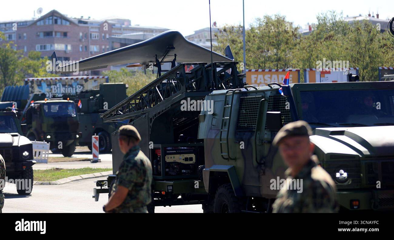 20.09.2025 BelgradeSerbia Military/Army/Life/Vojska Military parade ...