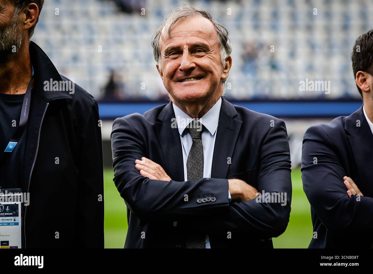 Paris FC President Pierre FERRACCI during the French championship Ligue ...