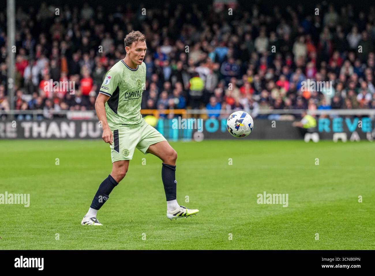 Kal Naismith (3) of Luton Town during the Sky Bet League 1 match ...