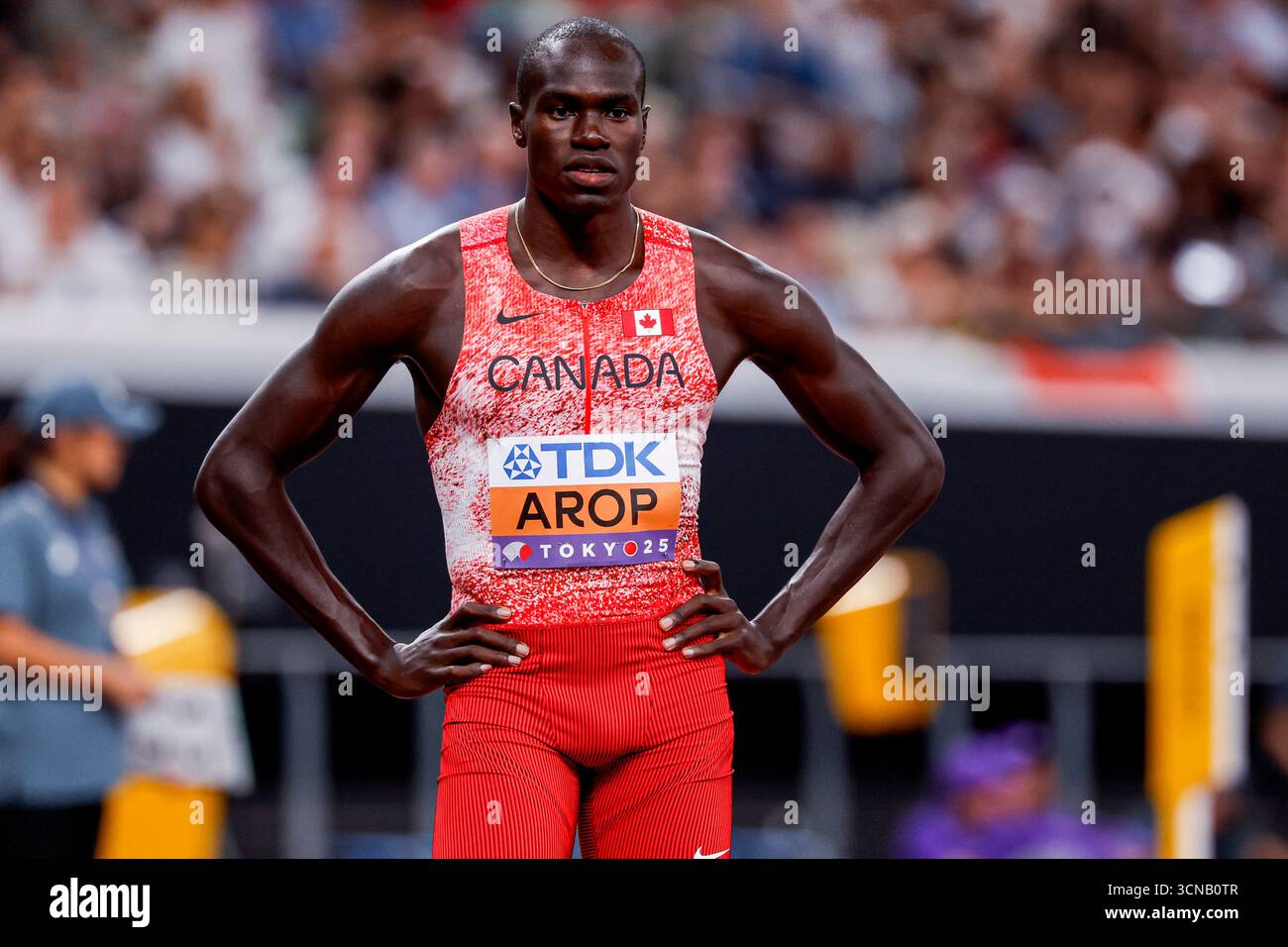 Marco Arop of Canada during the Men's 800 Metres Final during World ...