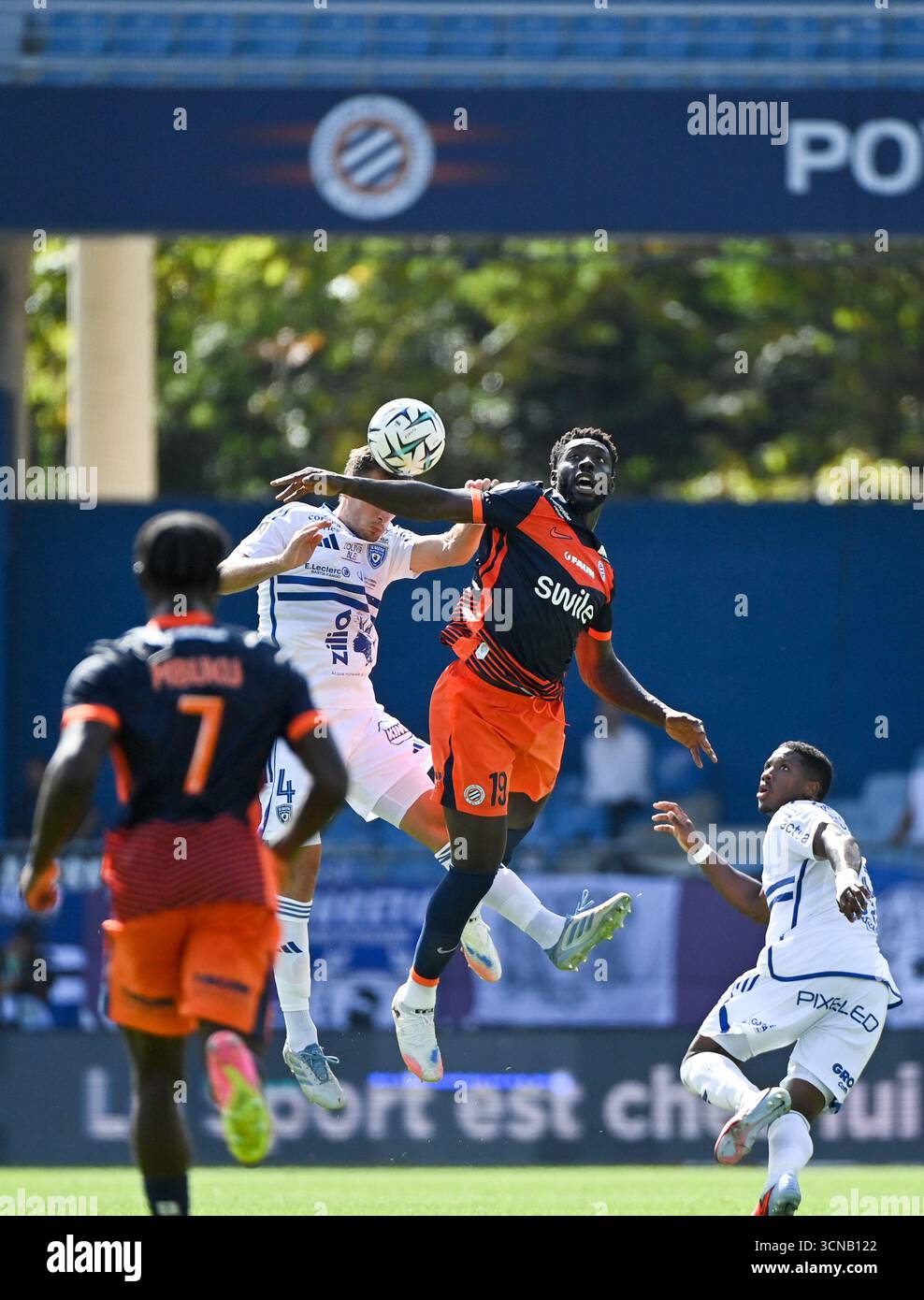 19 Alexandre MENDY (mhsc) during the Ligue 2 BKT match between ...