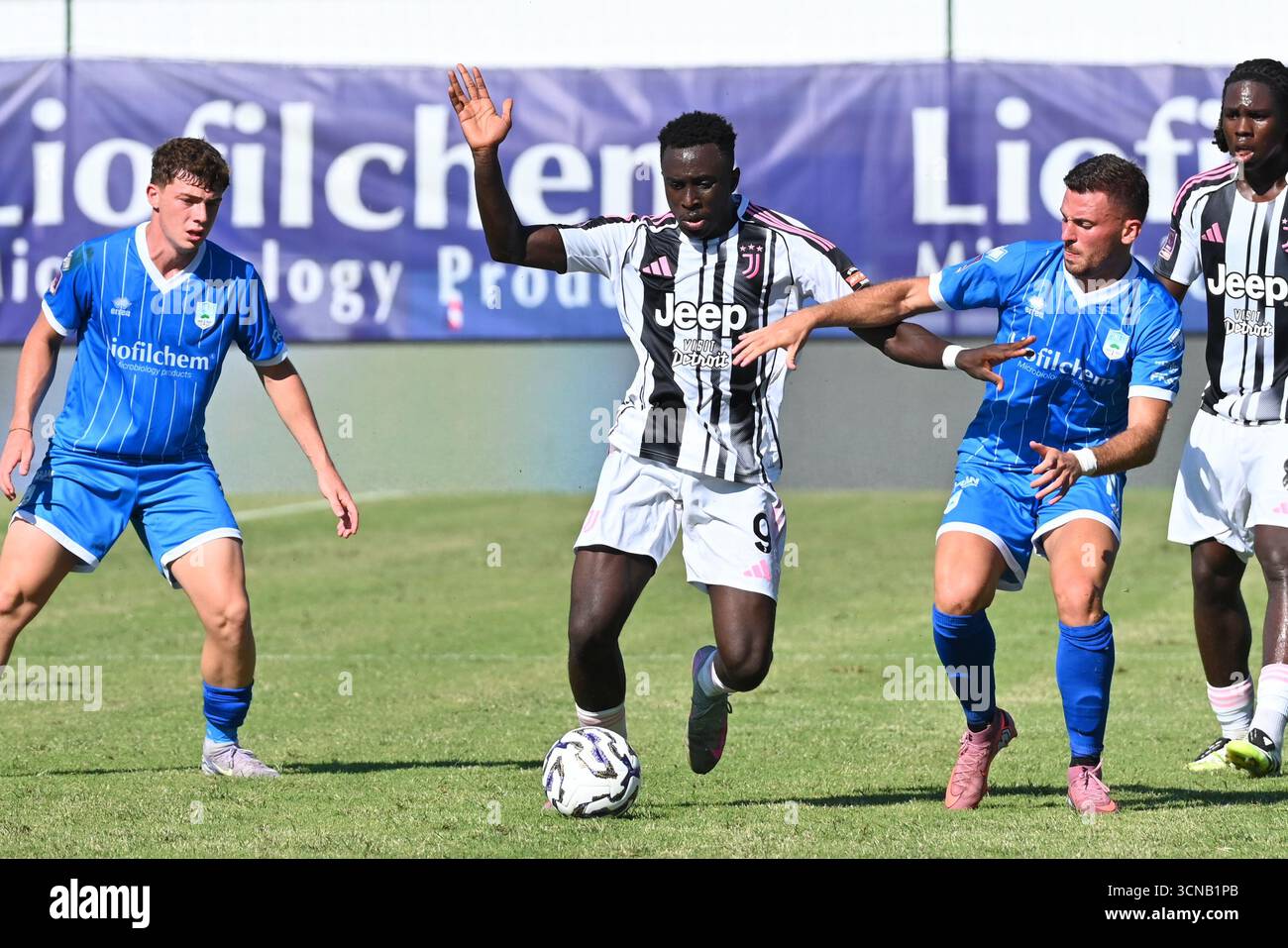 Serigne Deme of Juventus Next Gen Serie C Sky wifi match between Pineto ...