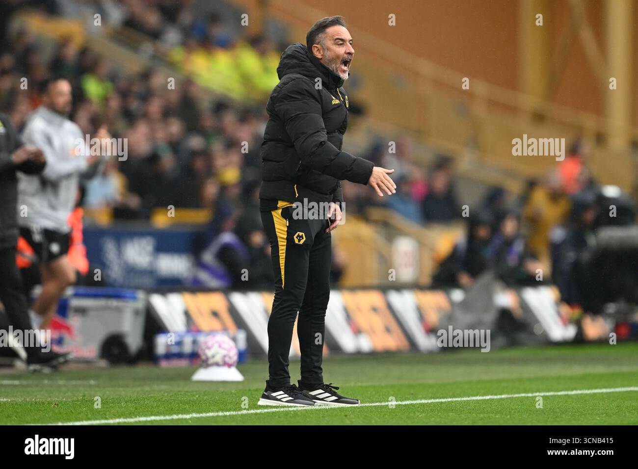 Wolverhampton Wanderers manager Vitor Pereira during the Premier League ...