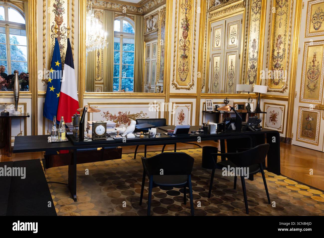 Office of President Emmanuel Macron during the 42nd edition of the ...