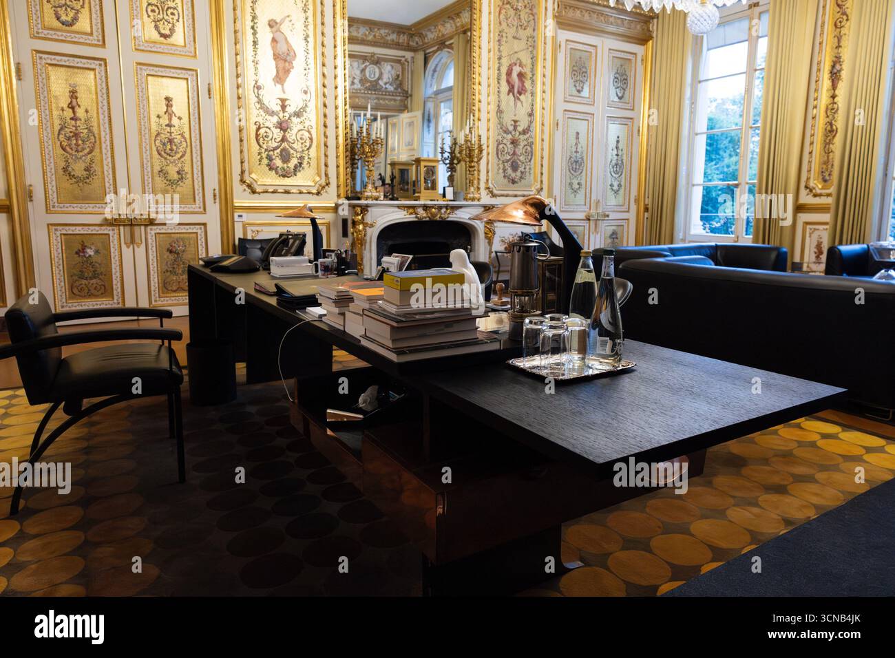 Office of President Emmanuel Macron during the 42nd edition of the ...