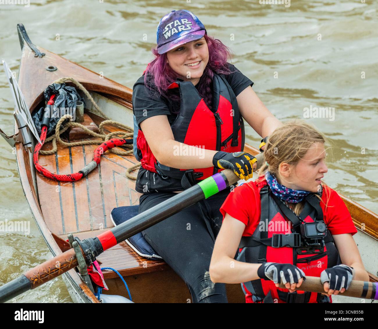 London, UK. 20 Sep 2025. The Great River Race on the River Thames, part ...