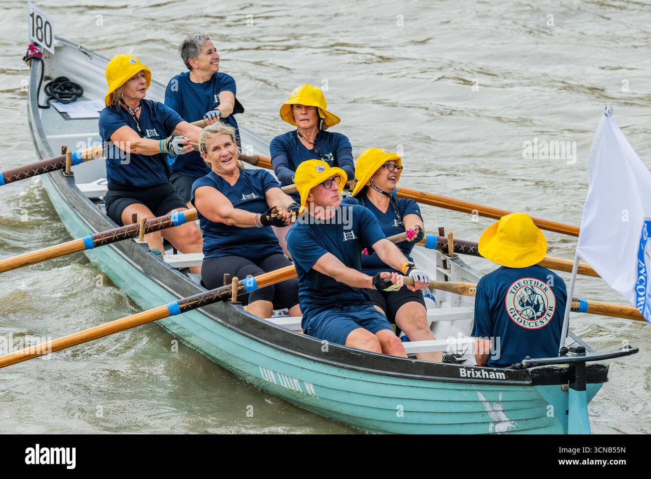 London, UK. 20 Sep 2025. The Great River Race on the River Thames, part ...