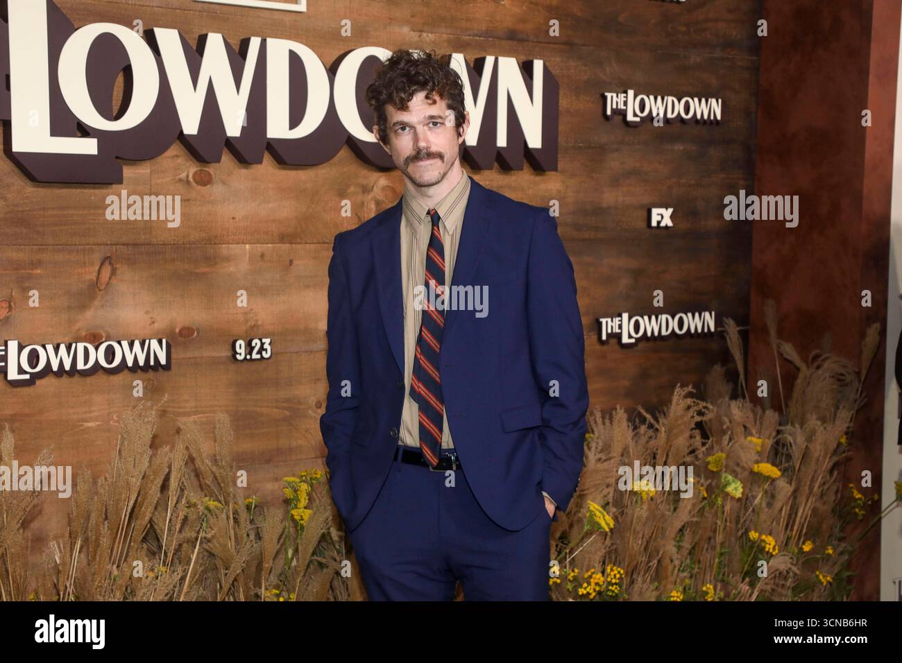 Actor Andre Hyland attends the premiere of FX's "The Lowdown" at ...