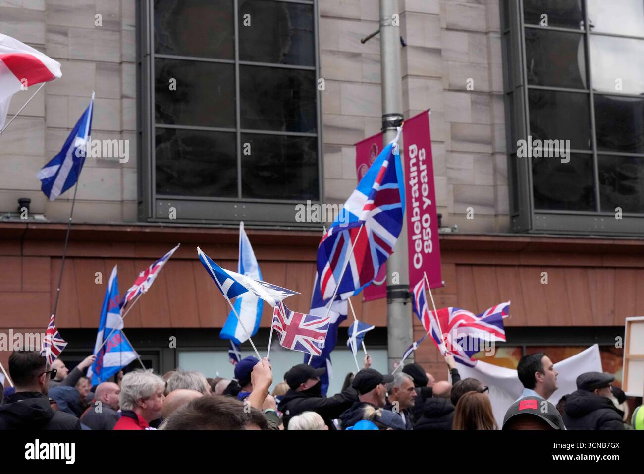UK: Unity Rally Demonstration Buchanan Street Glasgow 20th September ...