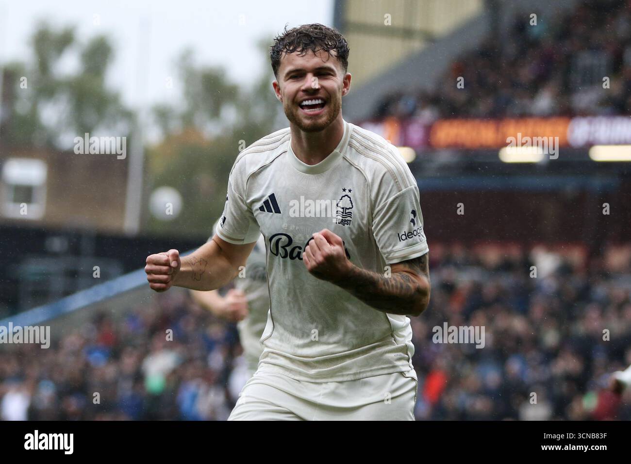 Neco Williams (3 Nottingham Forest) celebrates his goal during the ...