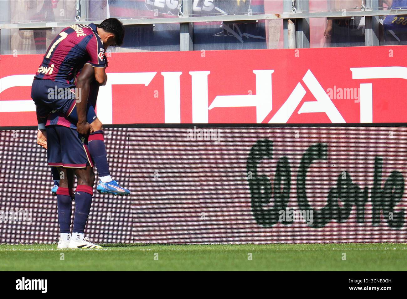Levante UD players celebrating the 0-1 during the La Liga match 2025 ...