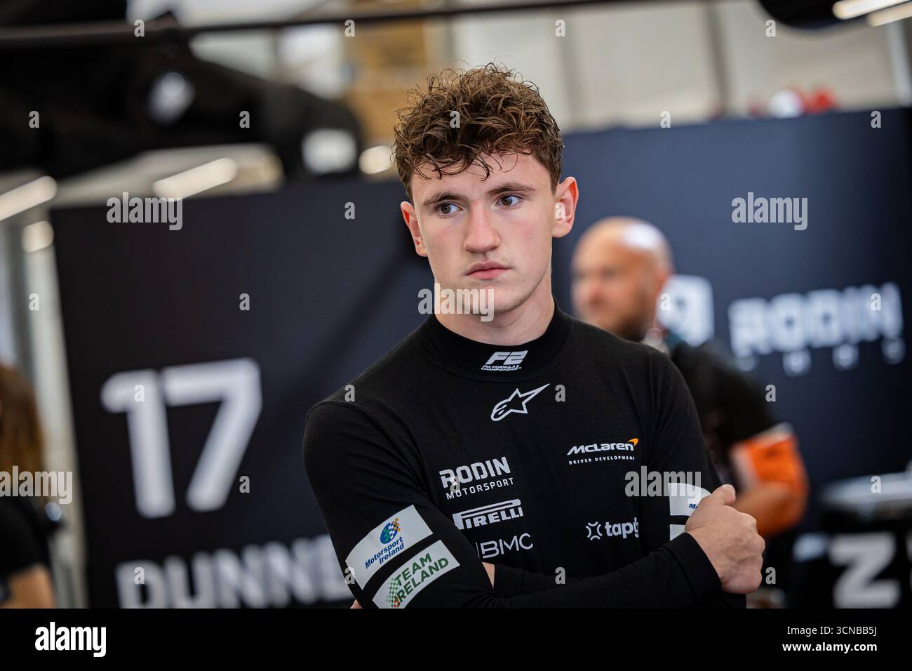 DUNNE Alex (irl), Rodin Motorsport, Dallara F2 2024, portrait during ...