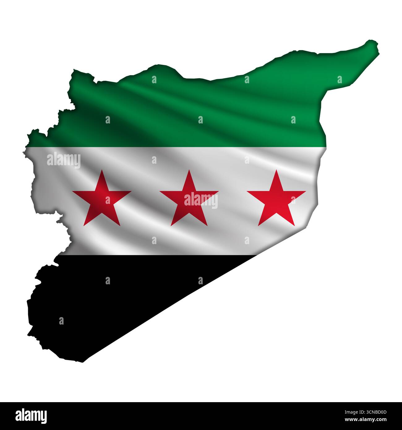 Syria map hi-res stock photography and images - Alamy