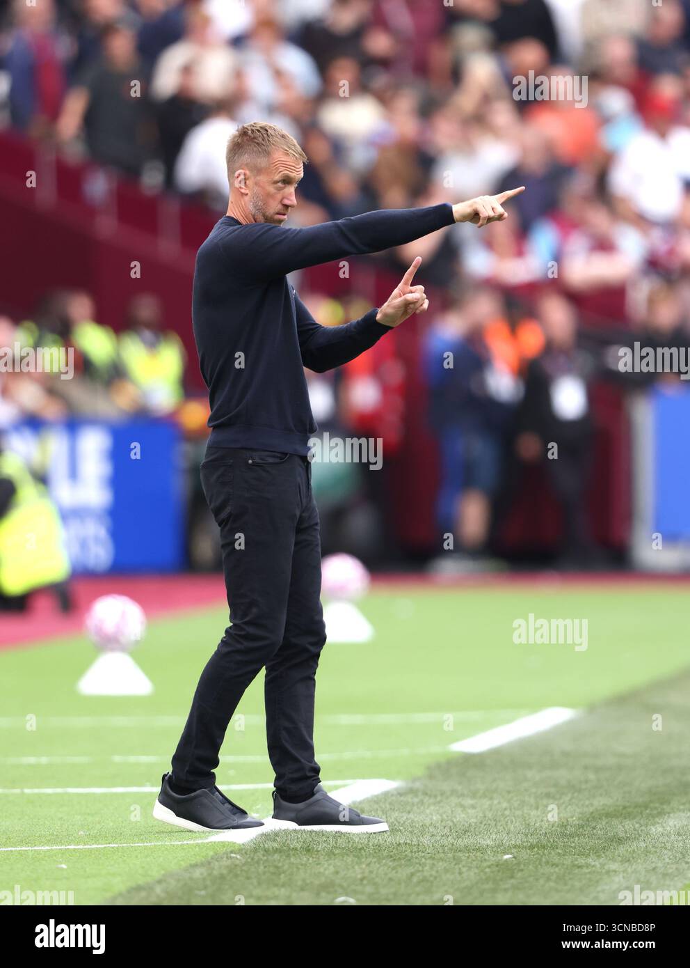 Graham Potter (West Ham manager) at the West Ham United v Crystal ...