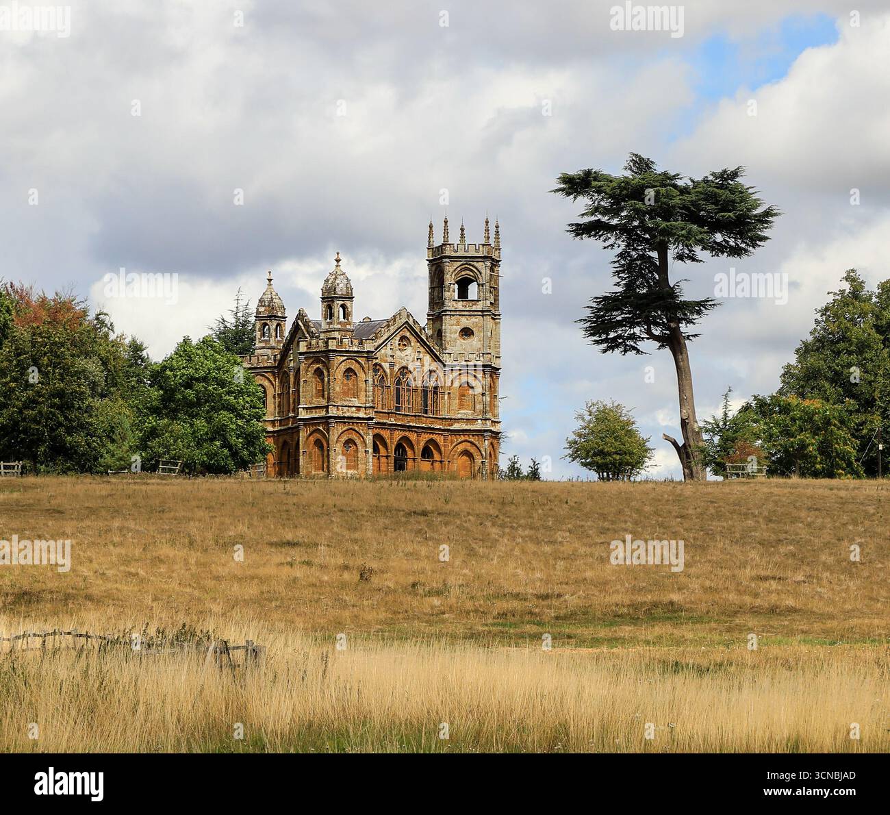 The Gothic Temple at Stowe House, Stowe Gardens, Stowe, Buckinghamshire ...