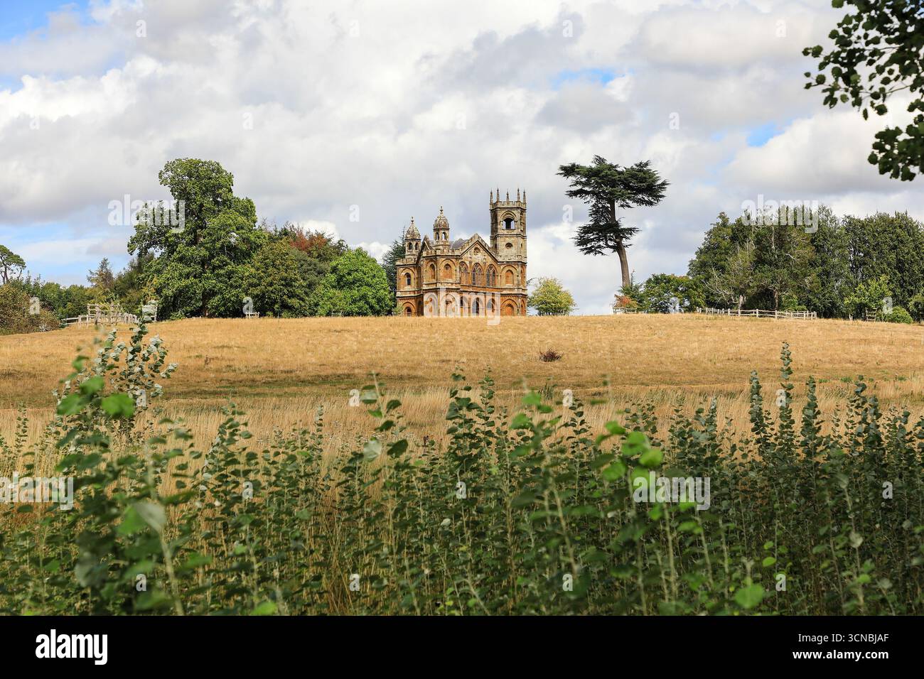 The Gothic Temple at Stowe House, Stowe Gardens, Stowe, Buckinghamshire ...