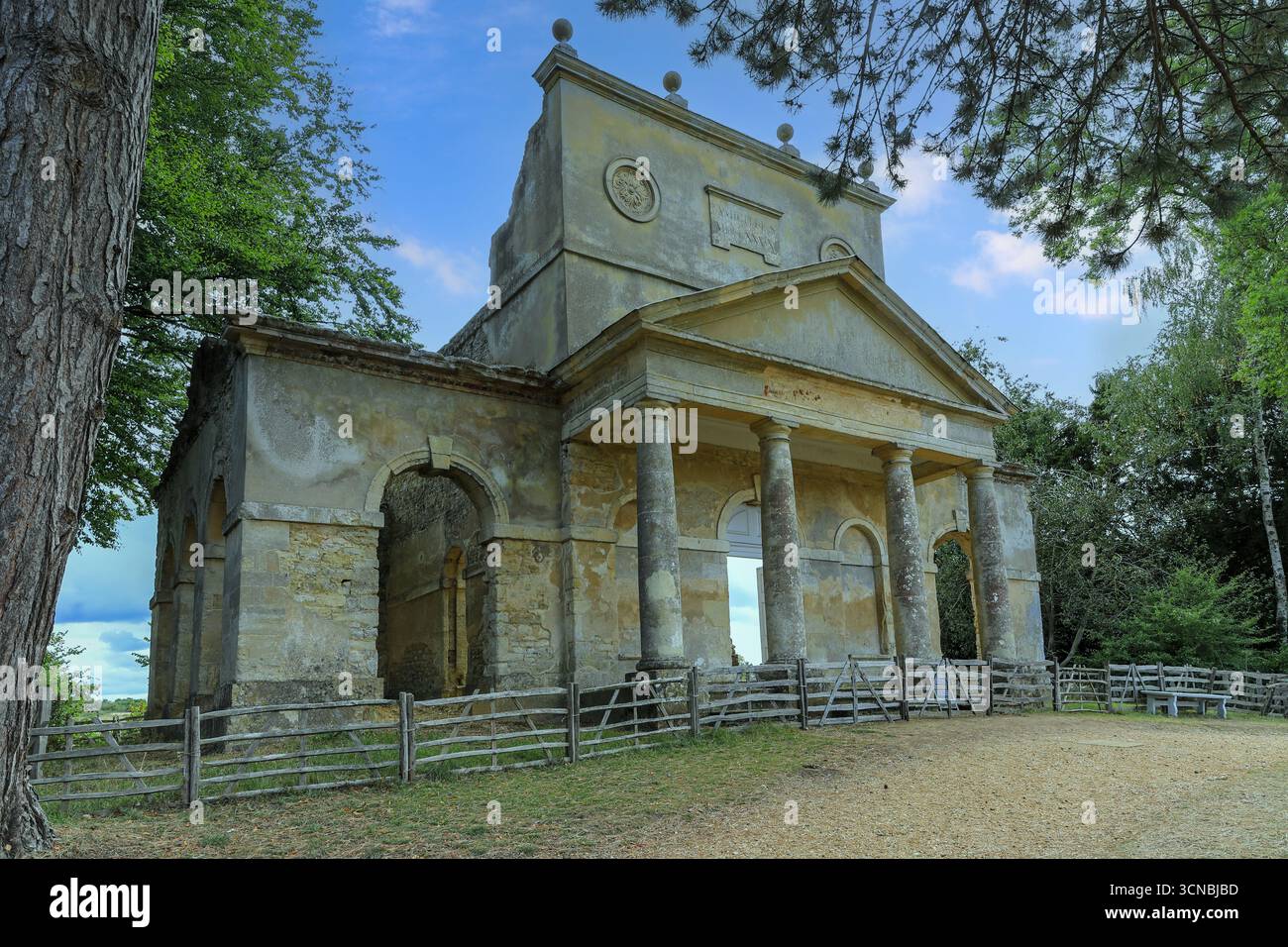 The Temple of Friendship at Stowe House, Stowe Gardens, Stowe ...