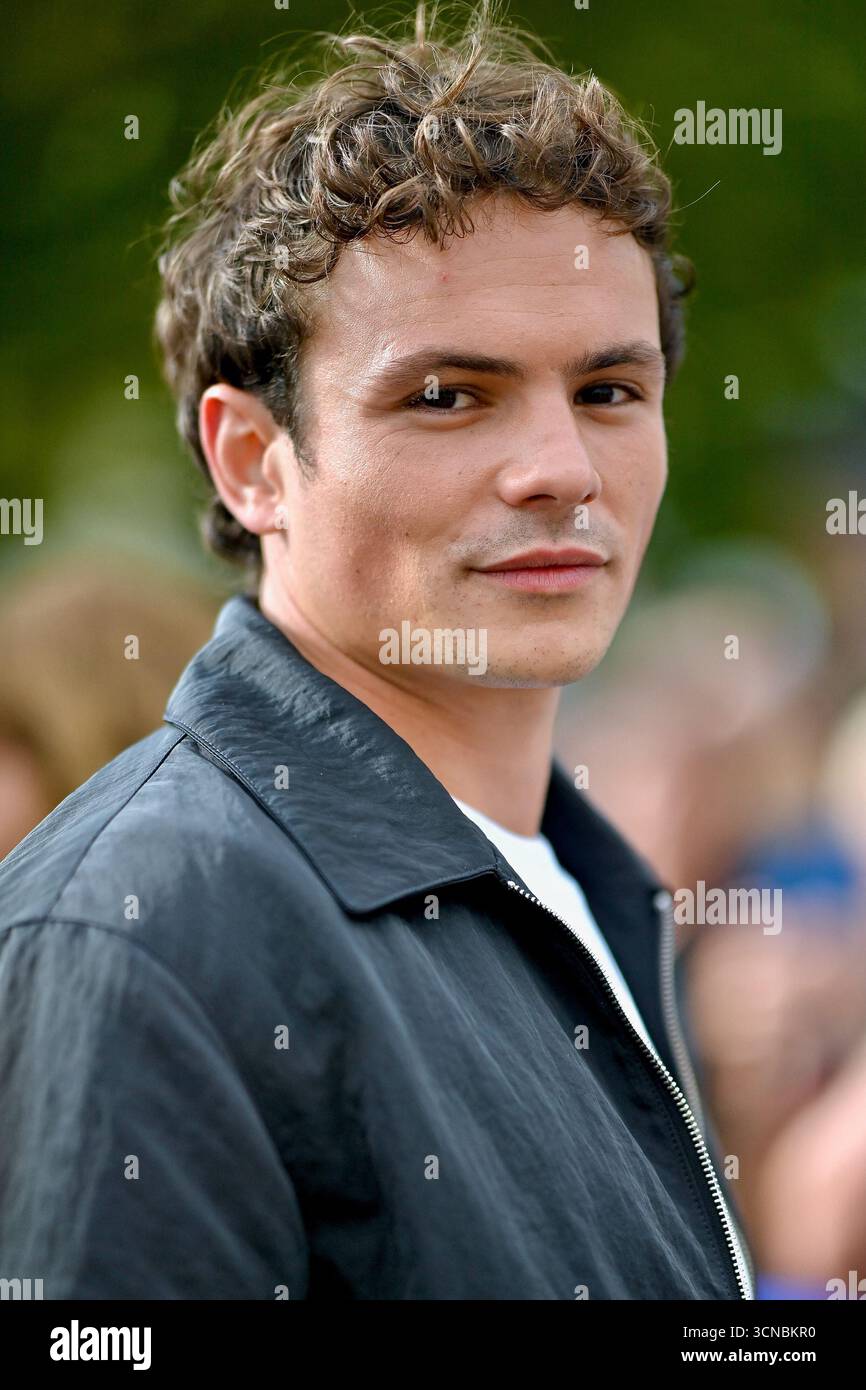 Antoine Simony, posing at the La Rochelle Fiction La Rochelle Fiction ...