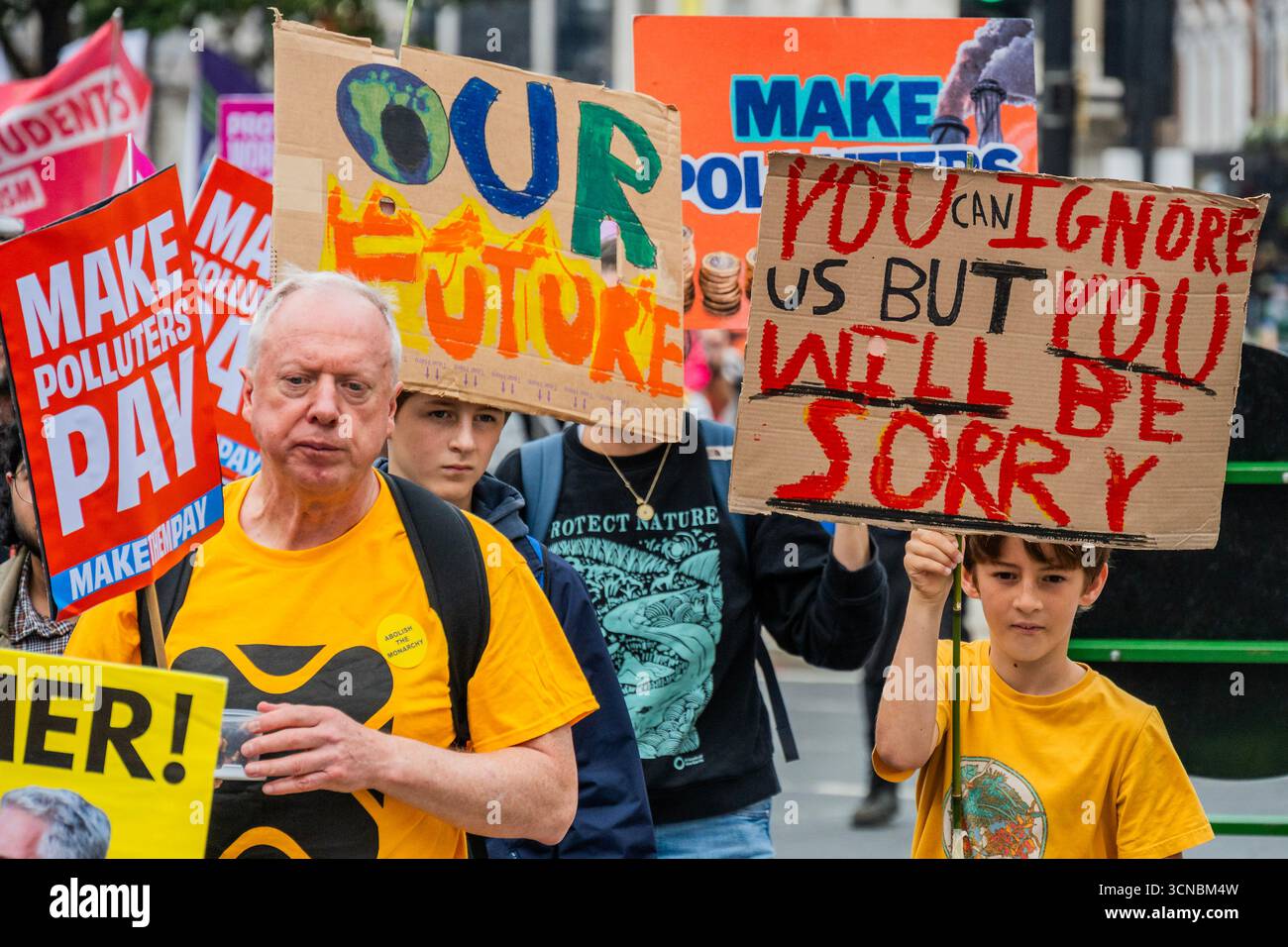 London, UK. 20 Sep 2025. Make Them Pay demonstration, organised by ...
