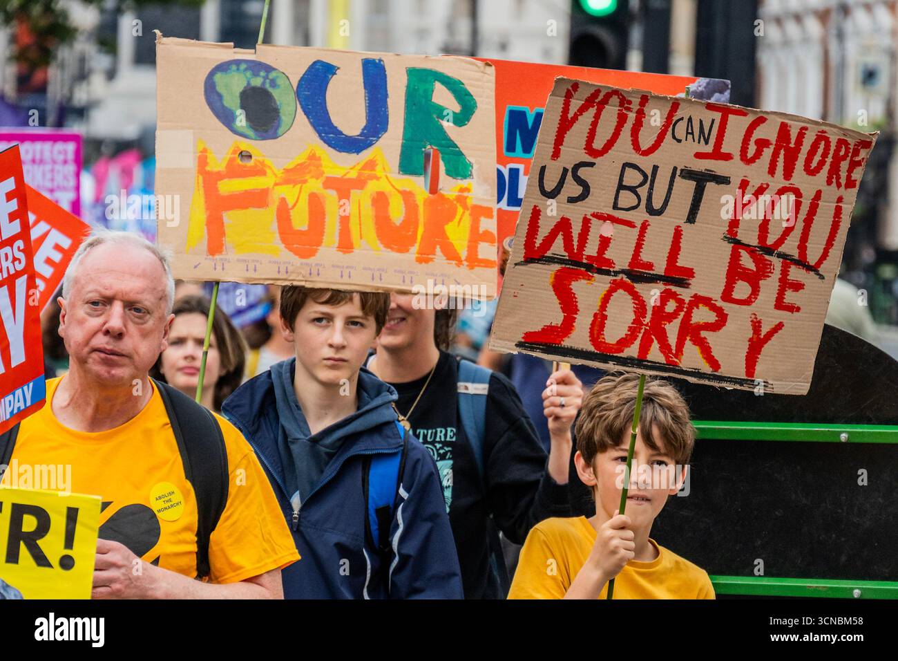 London, UK. 20 Sep 2025. Make Them Pay demonstration, organised by ...
