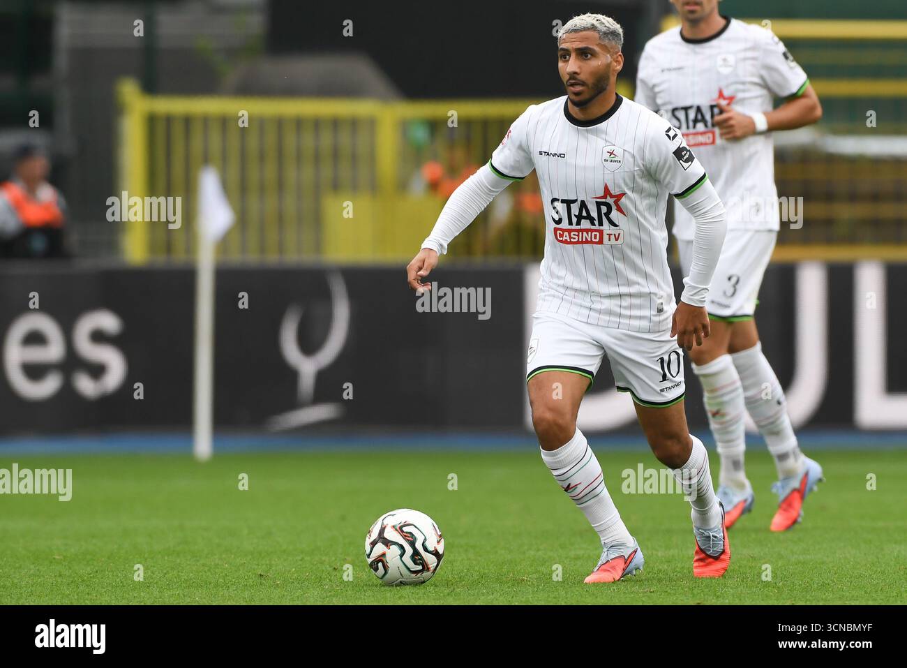 OHL's Youssef Maziz pictured in action during a soccer match between Oud-Heverlee Leuven and ...