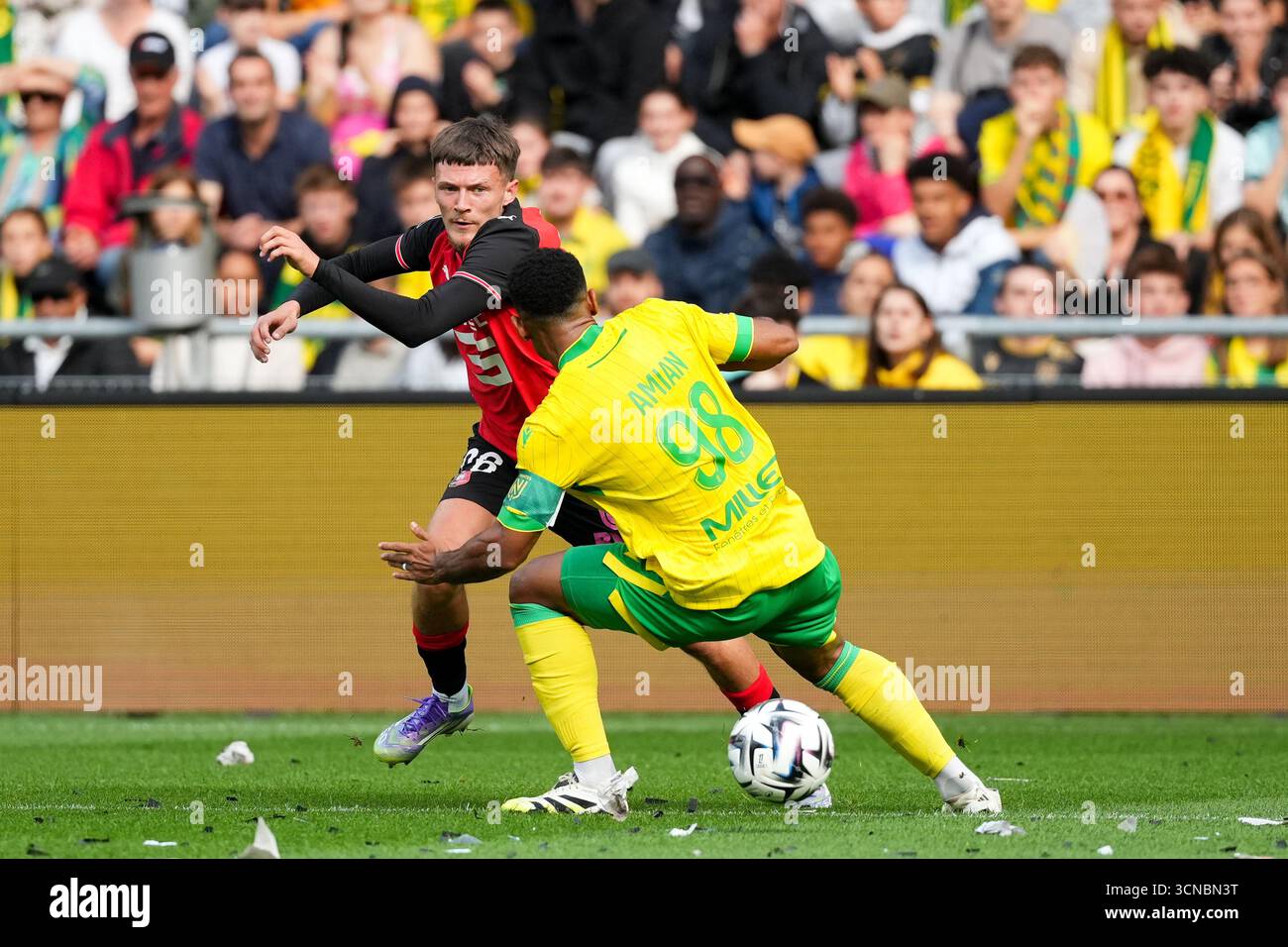 26 Quentin MERLIN (srfc) during the Ligue 1 McDonald's match between ...