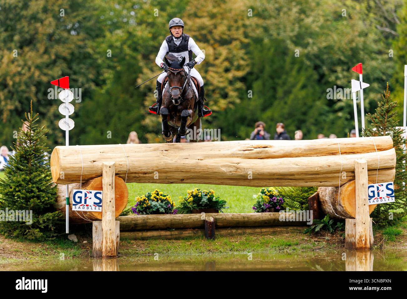 20 September 2025, Great Britain, Blenheim: Equestrian sport/eventing ...