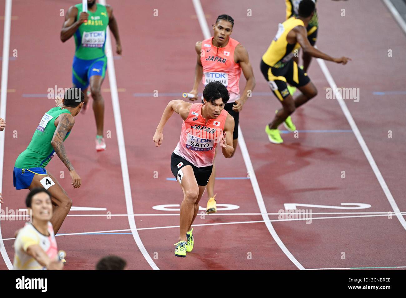 (T-B) Yuki Joseph Nakajima (JPN), Fuga Sato (JPN), SEPTEMBER 20, 2025 - Athletics : World ...