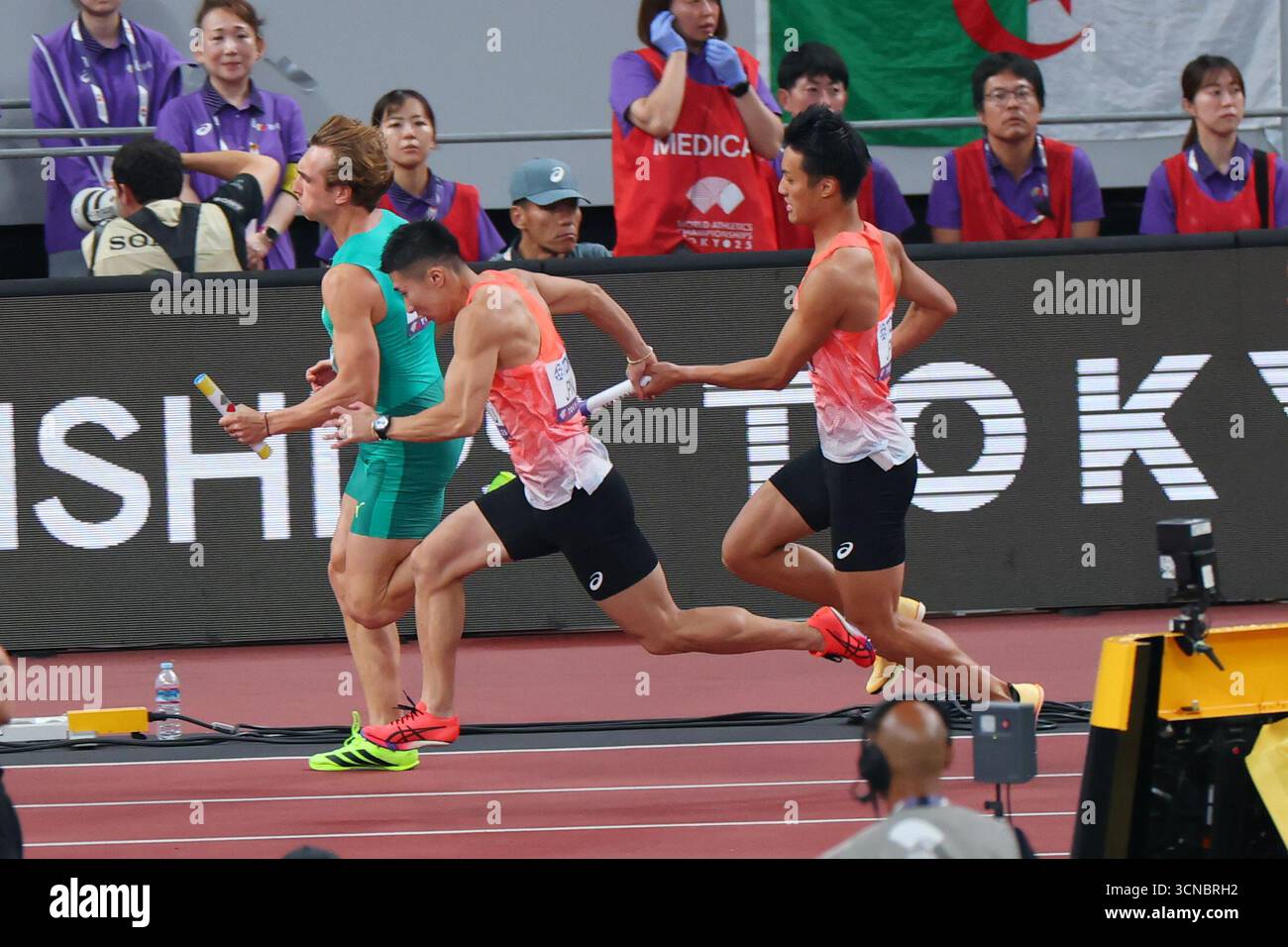 (L-R) Yoshihide Kiryu, Hiroki Yanagita (JPN), SEPTEMBER 20, 2025 ...