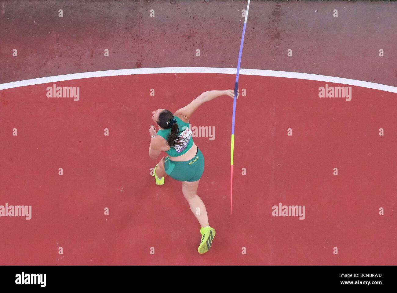 Mackenzie little javelin throw hi-res stock photography and images - Alamy