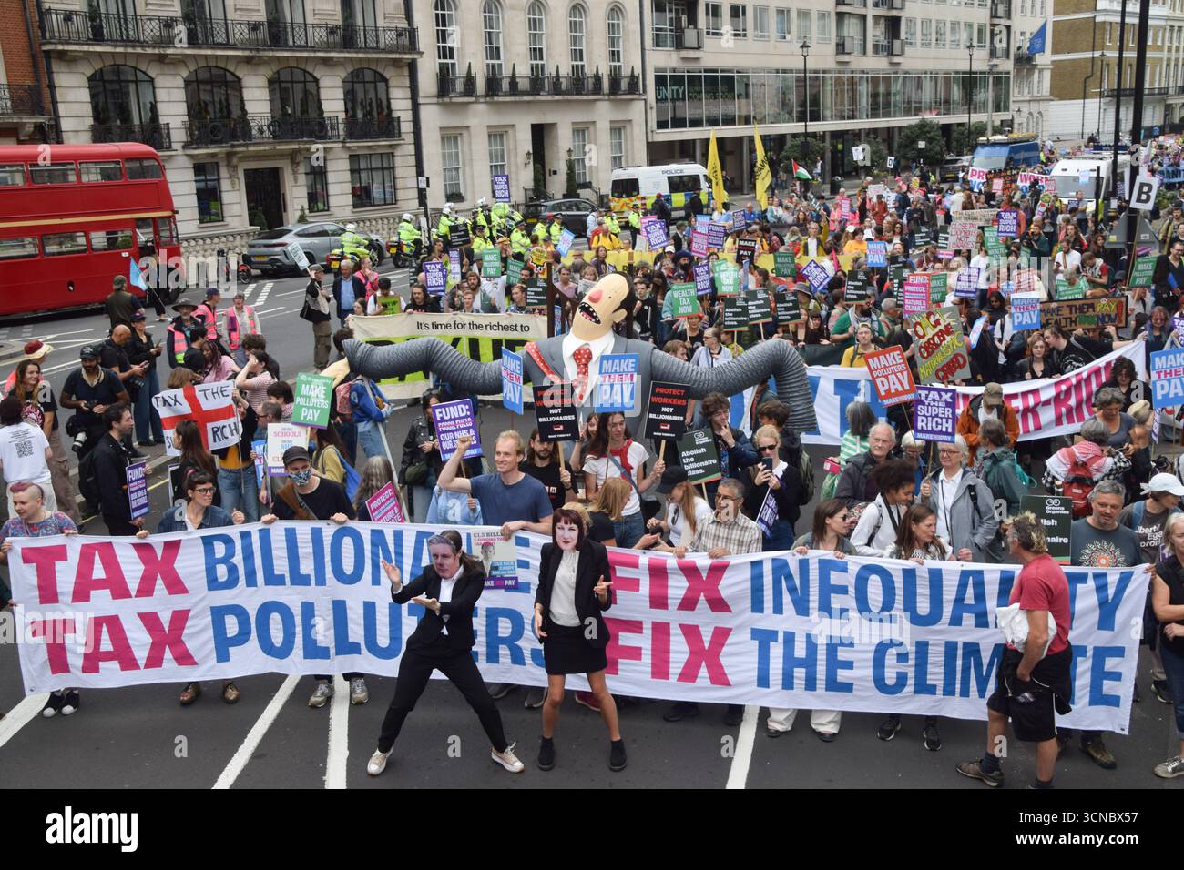 London, UK. 20th September 2025. Protesters gather for the Make Them ...