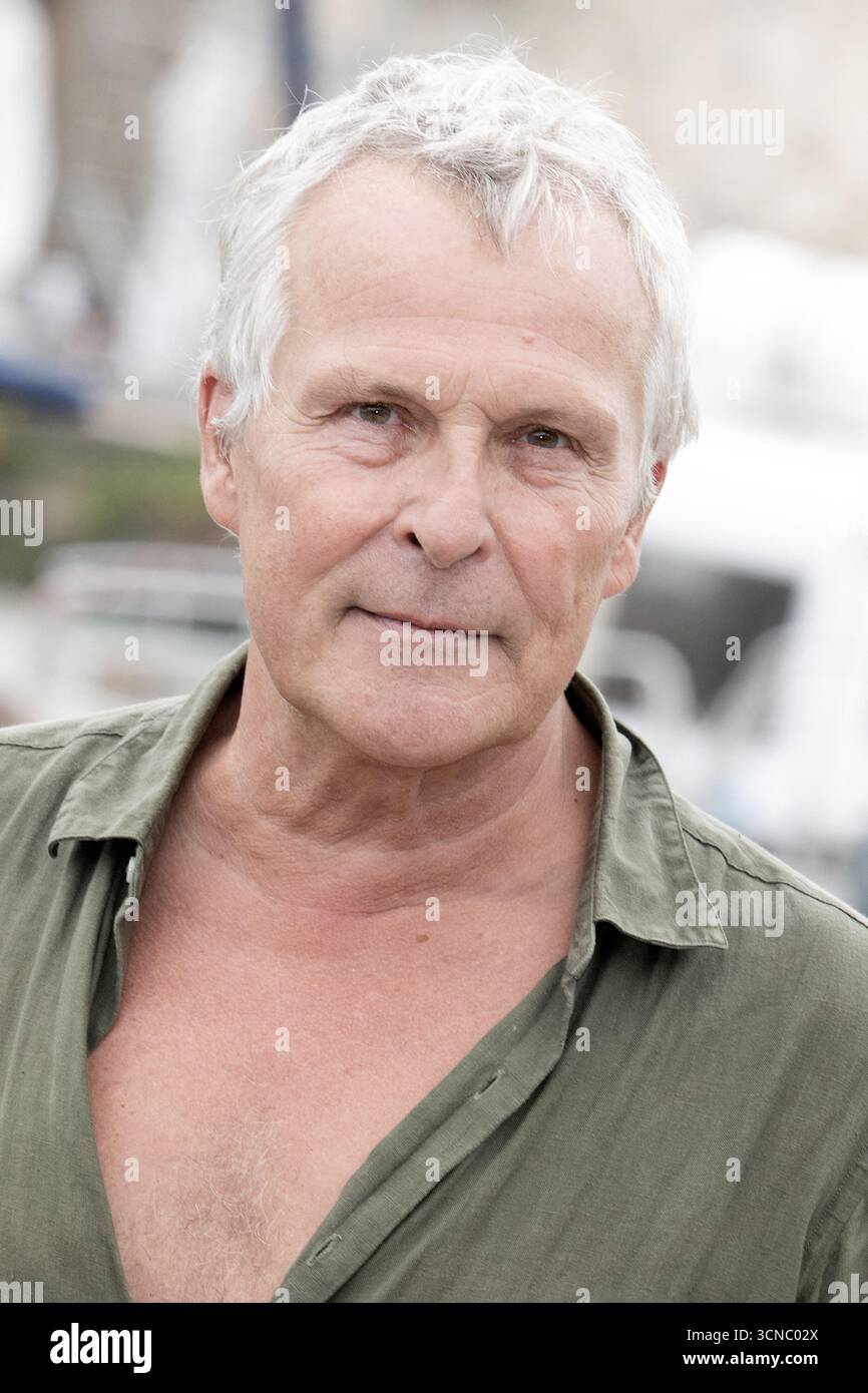 Frederic van den Driessche attends the Un si grand soleil photocall ...