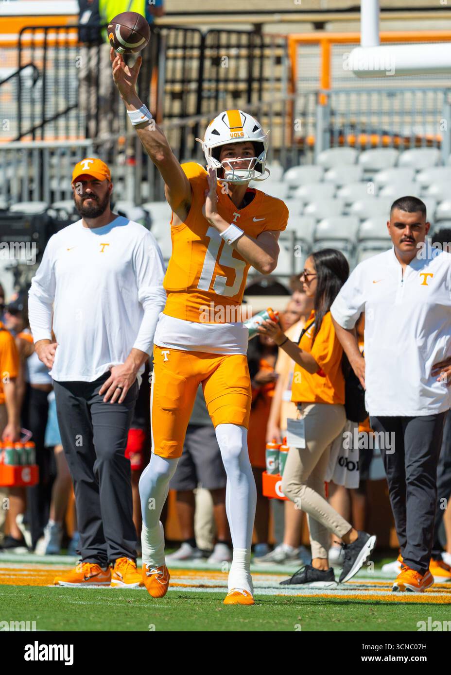 September 20, 2025: George MacIntyre #15 of the Tennessee Volunteers ...