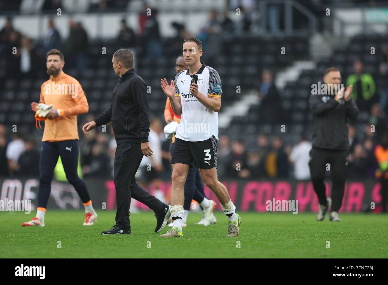 Derby County's Craig Forsyth after the final whistle following the Sky ...