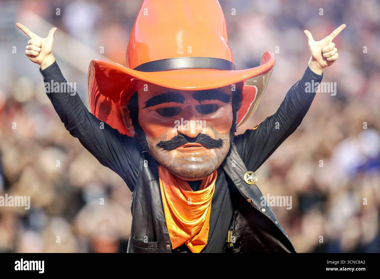 September 19, 2025: Oklahoma State University Mascot Pistol Pete during ...