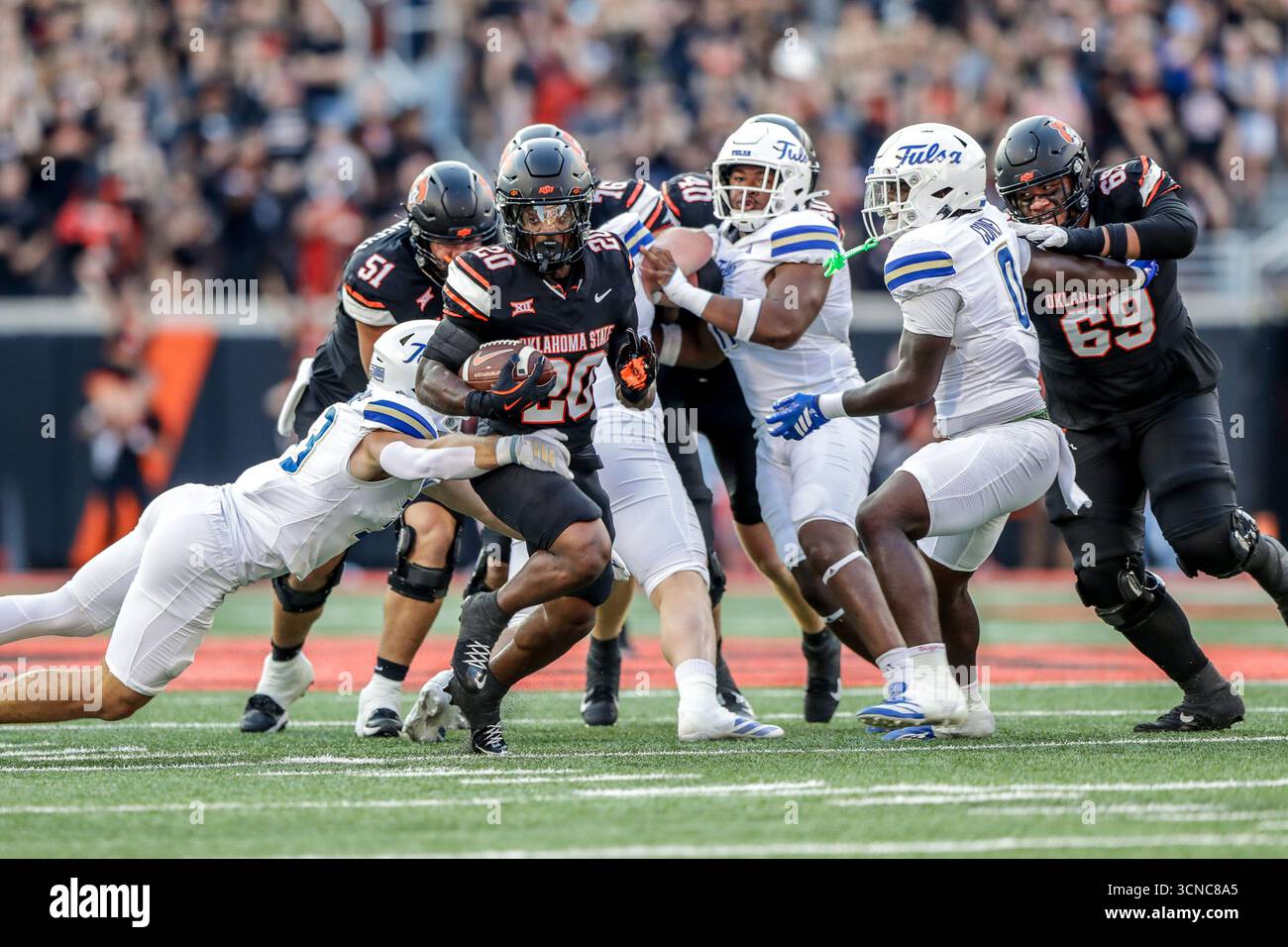September 19, 2025: Oklahoma State Cowboys running back Rodney Fields ...