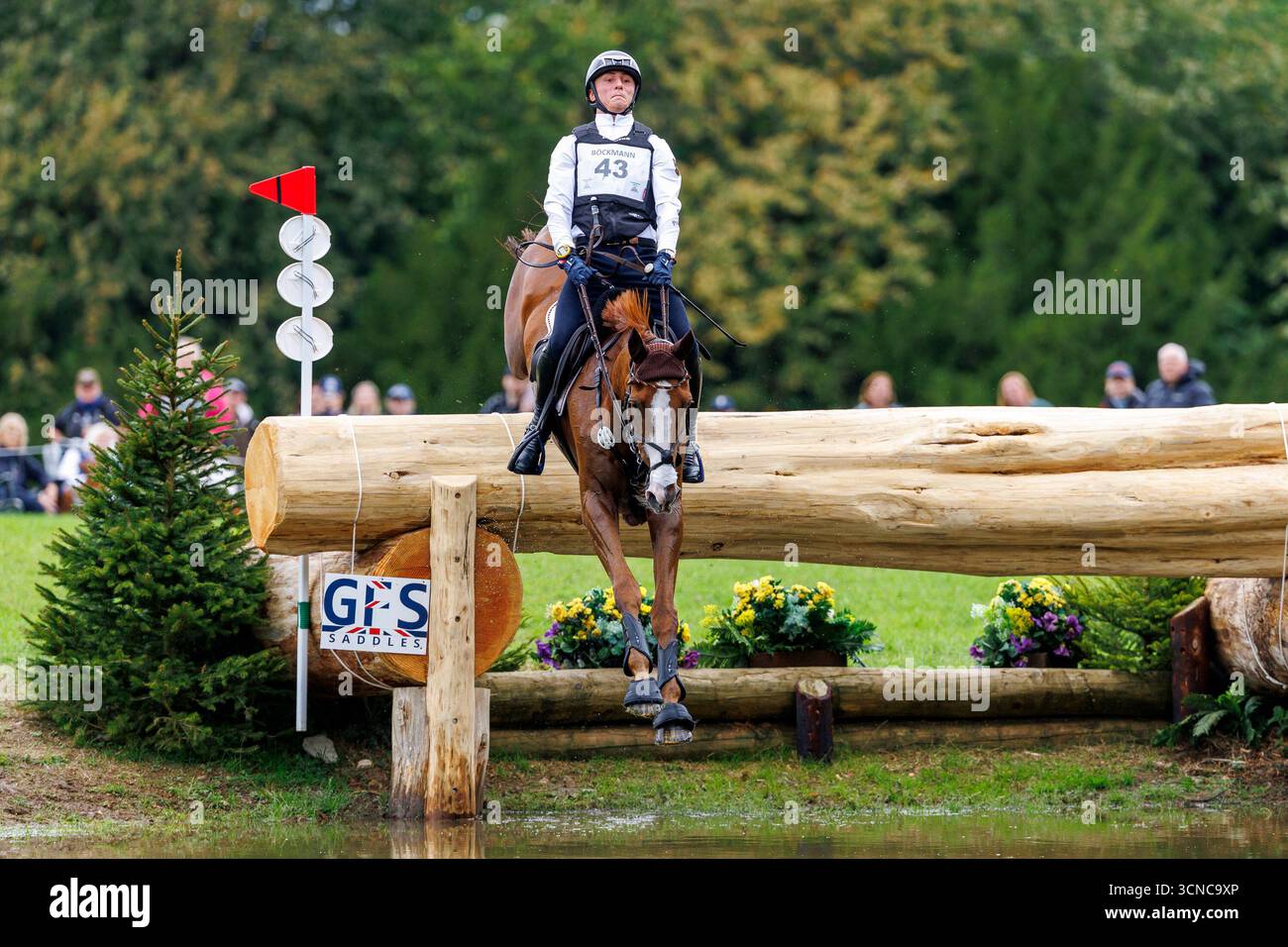 20 September 2025, Great Britain, Blenheim: Equestrian sport/eventing ...