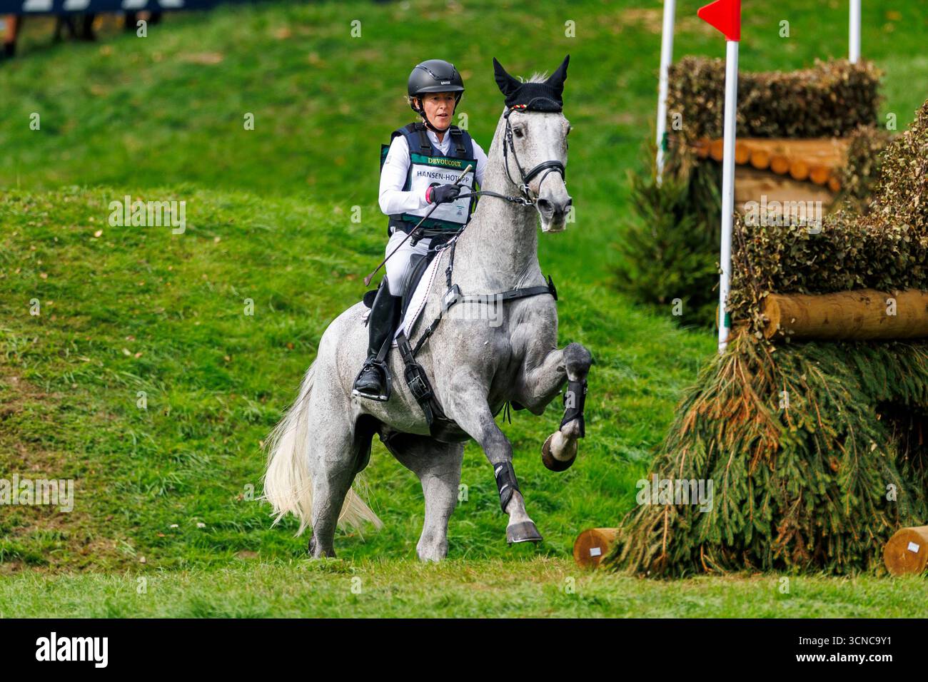 20 September 2025, Great Britain, Blenheim: Equestrian sport/eventing ...