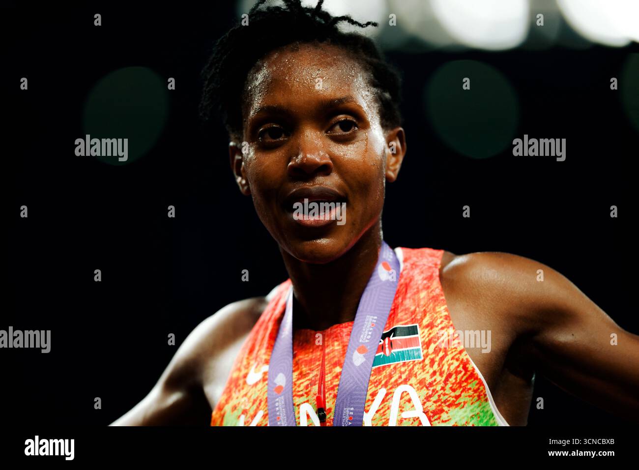 Faith Kipyegon (KEN) during the World Athletics Championships on 20.09. ...