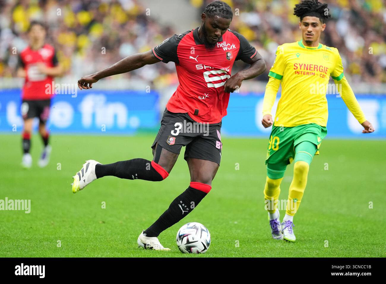 03 Lilian BRASSIER (srfc) during the Ligue 1 McDonald's match between ...