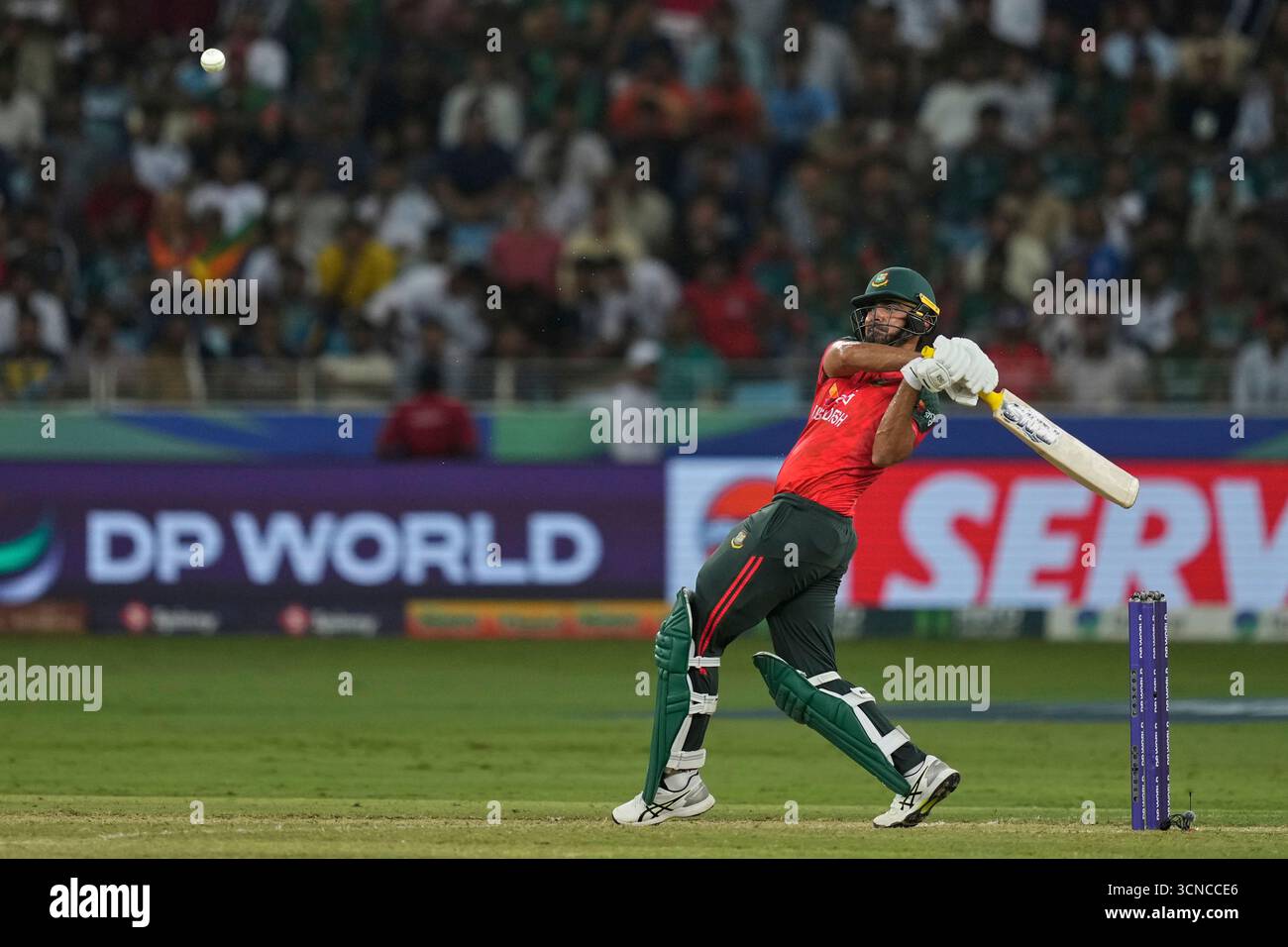 Bangladesh's Saif Hassan plays a shot during the Asia Cup cricket match ...
