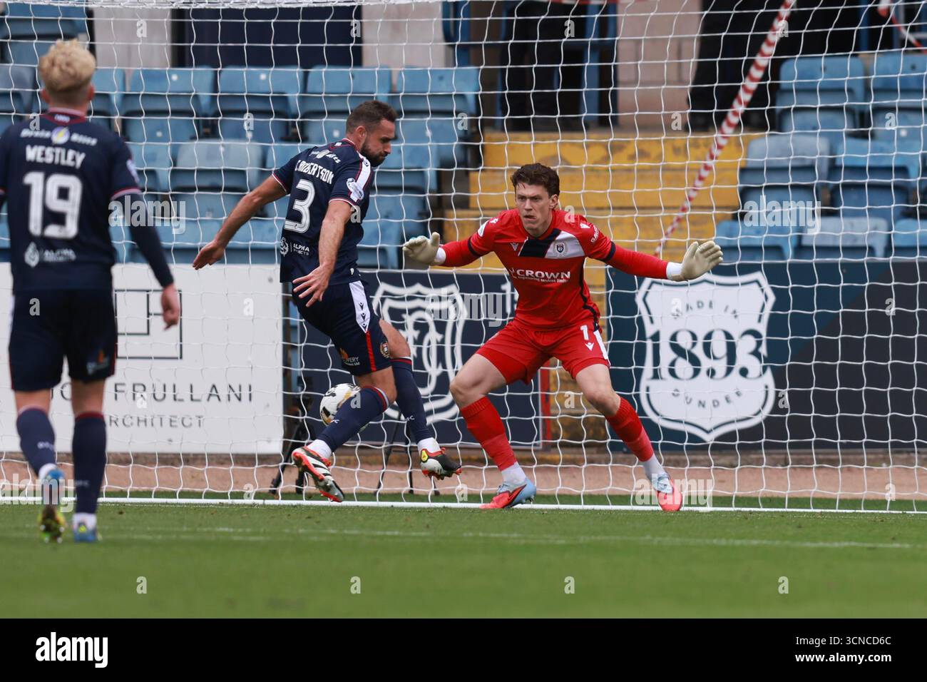20th September 2025; Dens Park, Dundee, Scotland; Scottish Premiership Football, Dundee versus ...