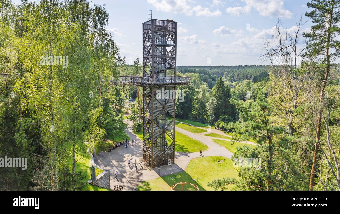 Observation tower anyksciai treetop hi-res stock photography and images ...