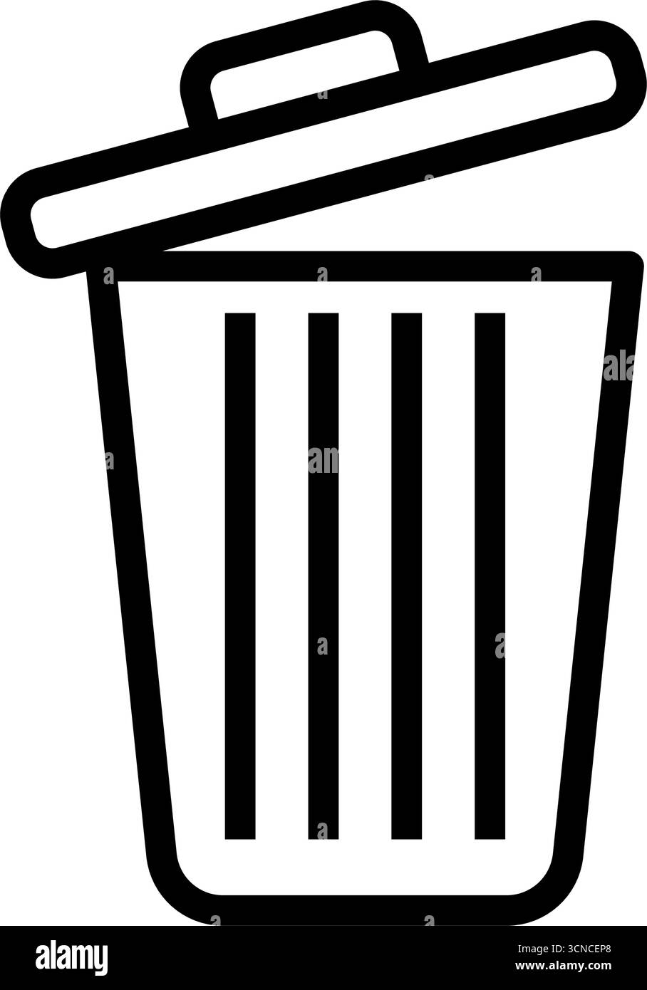 Disposal vector vectors Black and White Stock Photos & Images - Alamy