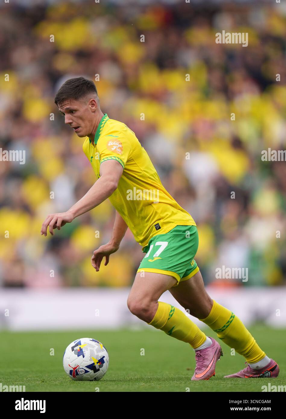 Norwich City's Ante Crnac during the Sky Bet Championship match at ...